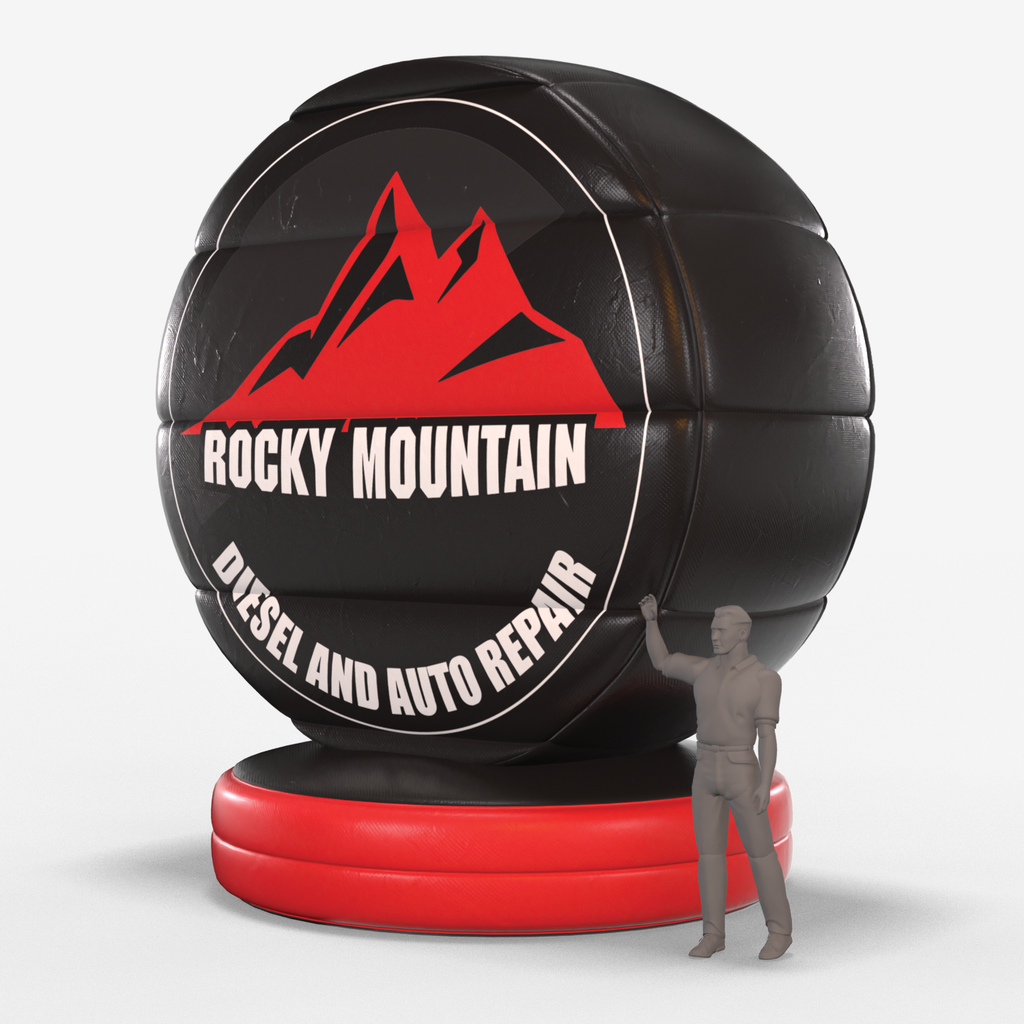 Advertising Inflatable InflateMe™ Logo – Floatie Kings