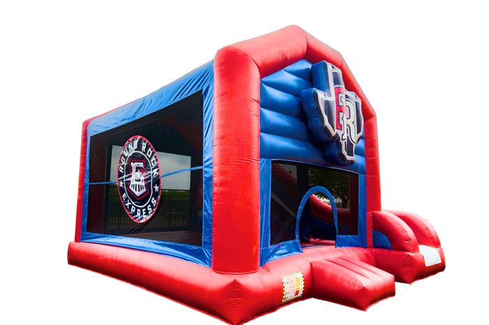Round Rock Express: Inflatable Bounce House for a baseball team ...