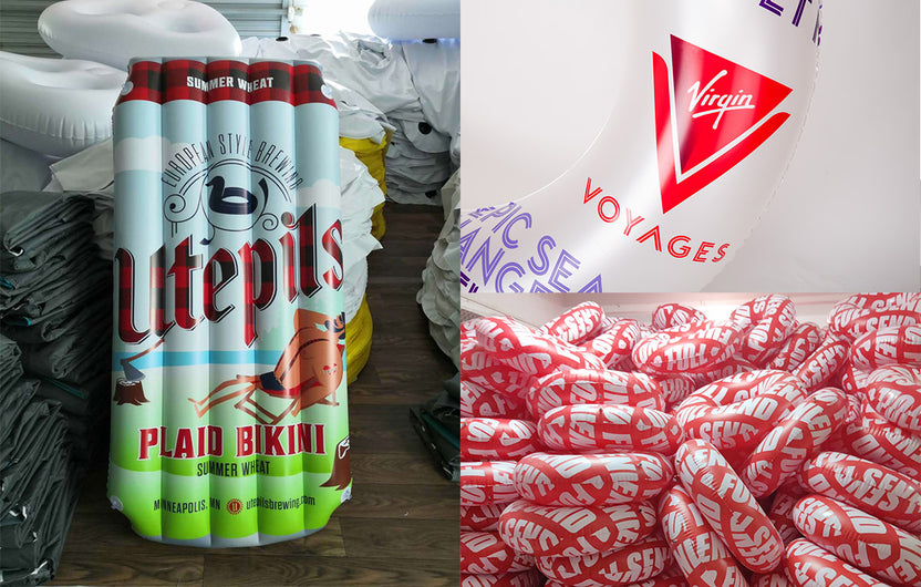 Custom Pool Floats & Branded Pool Inflatables – Floatie Kings