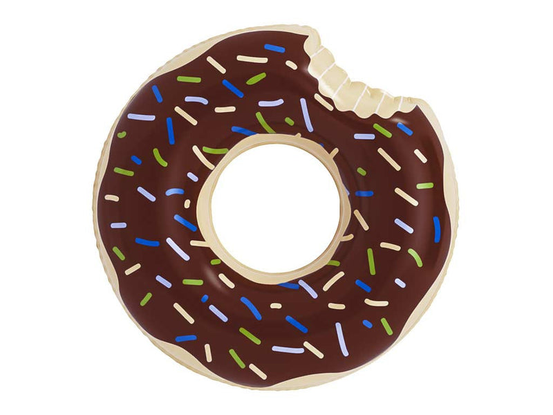 Donut Chocolate: Prime Quality Inflatable Blow Up Pool Float – Floatie ...
